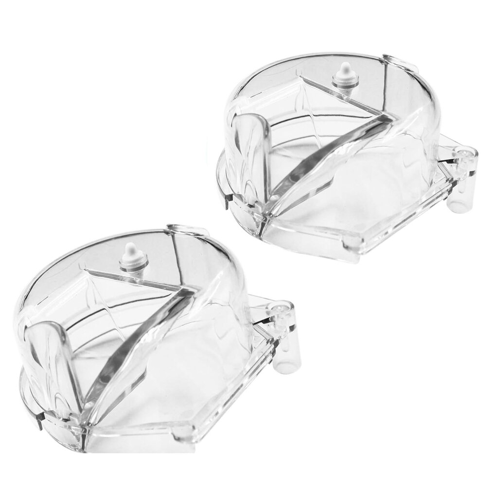 2 упаковки кофейного порошка, герметичные крышки, легко очищаемые крышки для кофемолок, с прозрачным окном