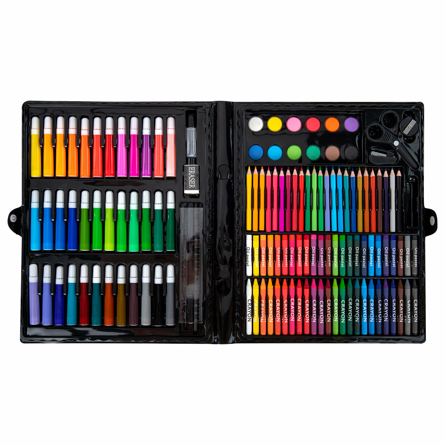 Упаковка 2 шт. Набор юного художника "юный художник" для рисования и творчества, пифагор, 170 предметов, 665672