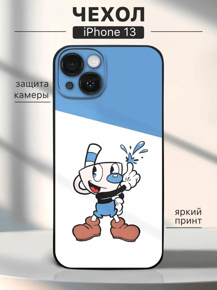 Чехол на iPhone 13 Cuphead - Компьютерная игра
