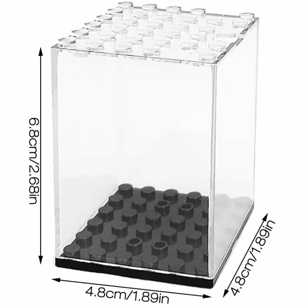 Акриловая витрина для Lego минифигурок, 4PCS