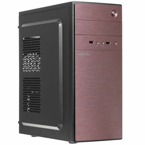 Компьютерный корпус DEXP DC-302R (DC-302R-bl) черный - Mid Tower, Micro ATX, Stаndard АTХ, USB 2.0 Tуpe A