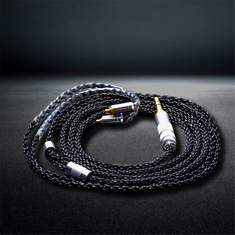 FENGRU Rouge кабель для наушников 2Pin 0.78mm, Black