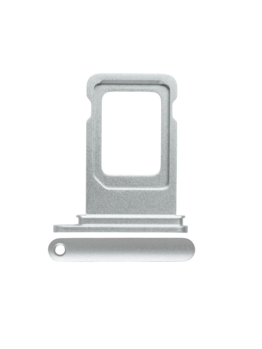 SIM-лоток (держатель сим) для iPhone 11 Белый