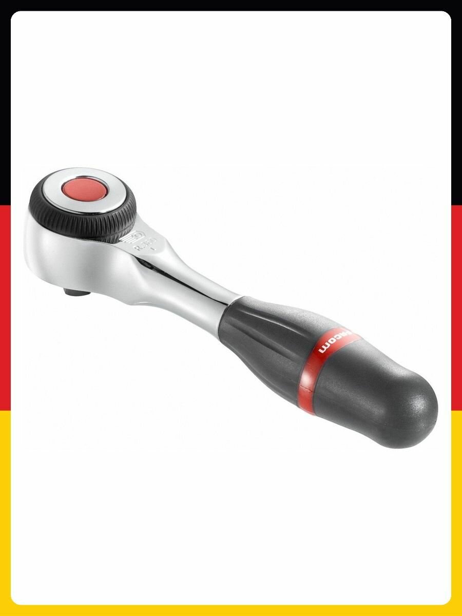 Реверсивная трещотка Facom с вращающейся рукояткой, привод 360 , внешний квадрат 6,3 мм (1/4')