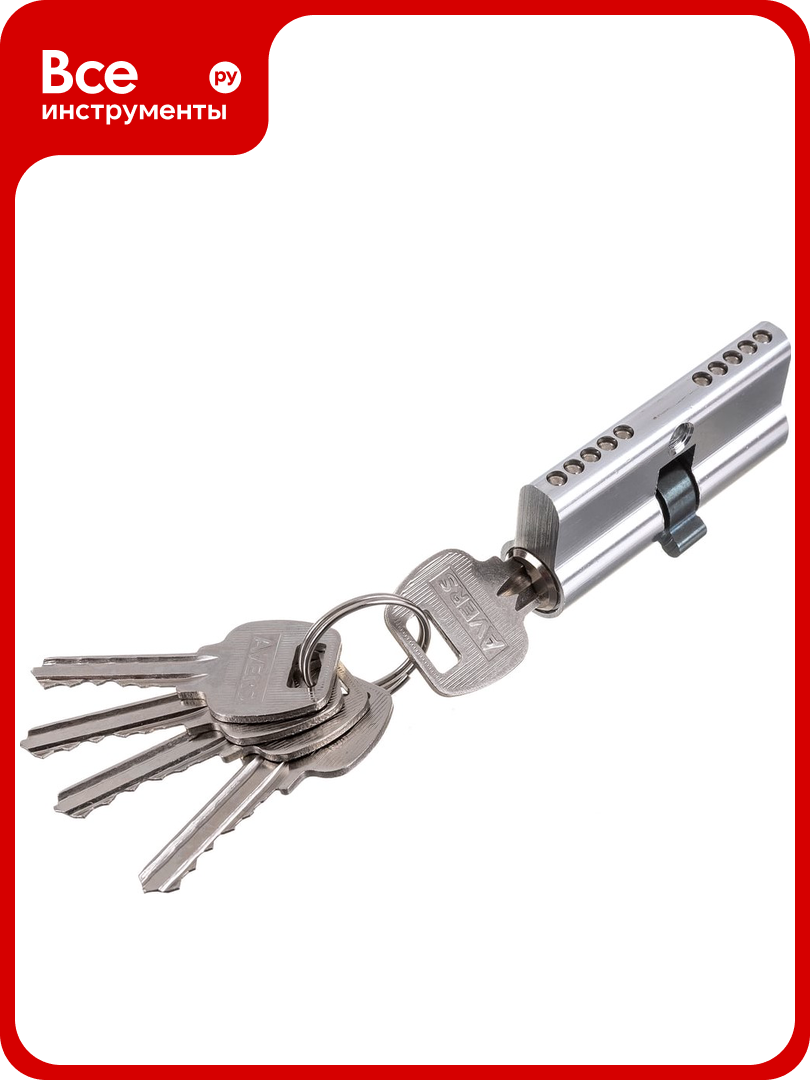 Цилиндровый механизм Avers LL-60-NI 00017868 для герметичного прохода кабелей