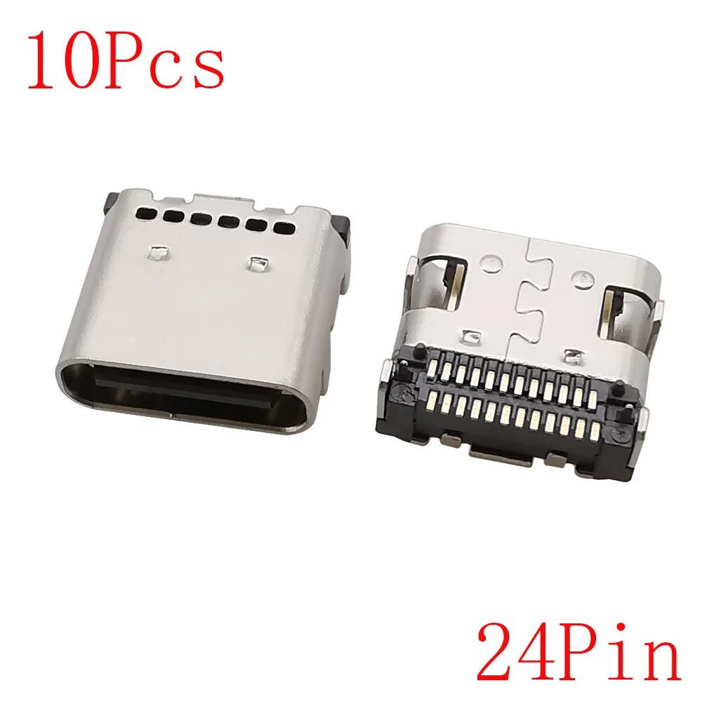 USB Type-C разъем гнездо 2/6/16/24 Pin 24Pin