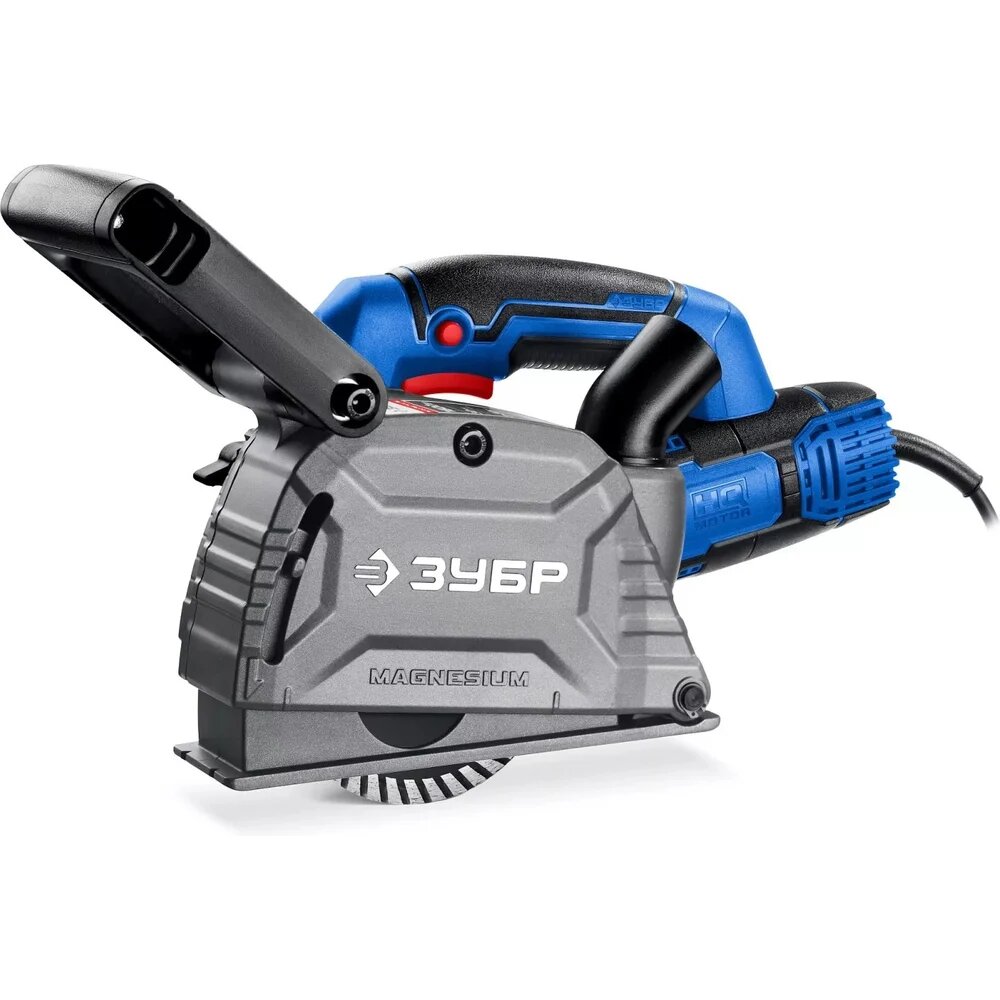 Штроборез (бороздодел) ЗУБР Профессионал d 125 мм, 1600 Вт, 30 мм ЗШ-П30-1600, выполнения штроб