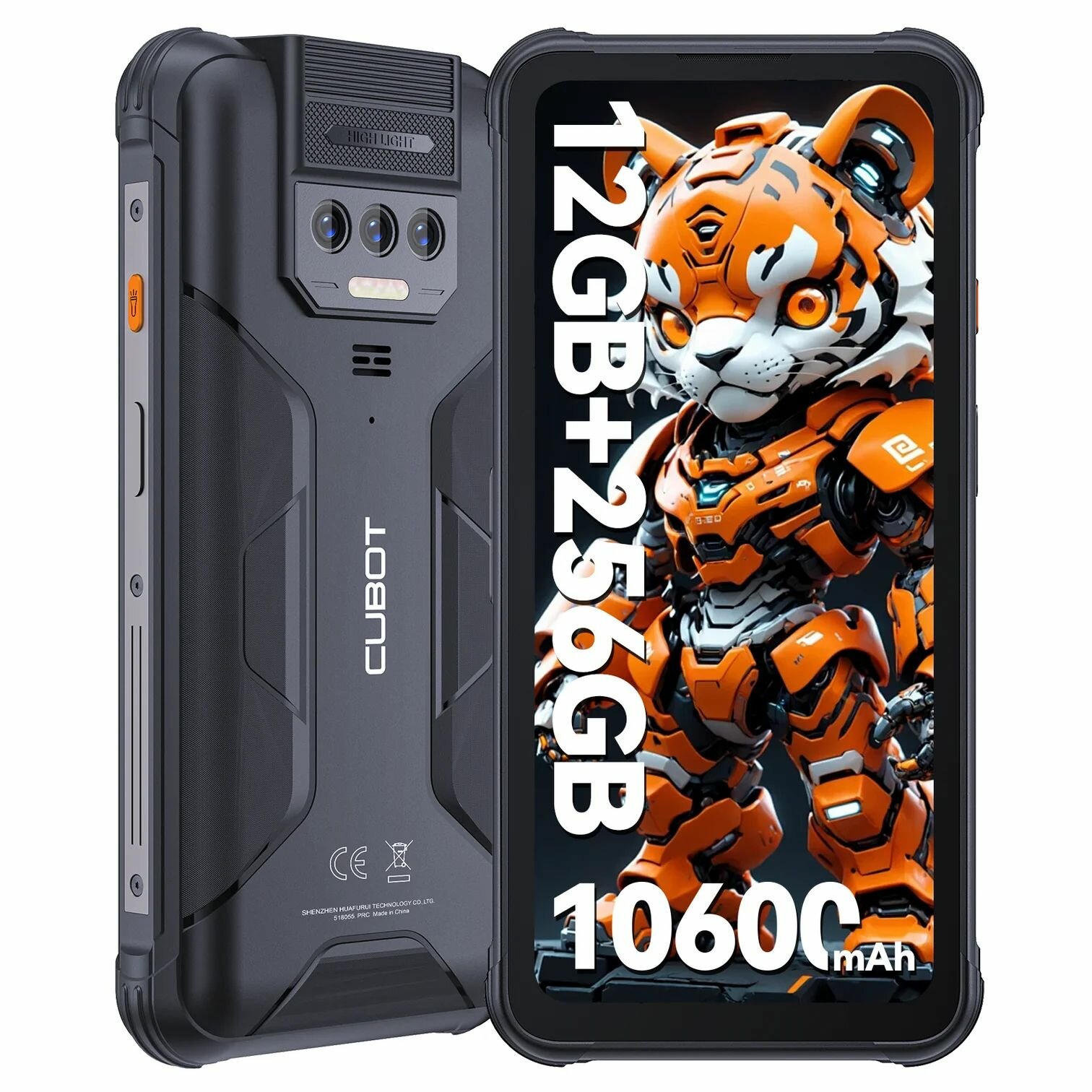 Смартфон Cubot King Kong 8, черный