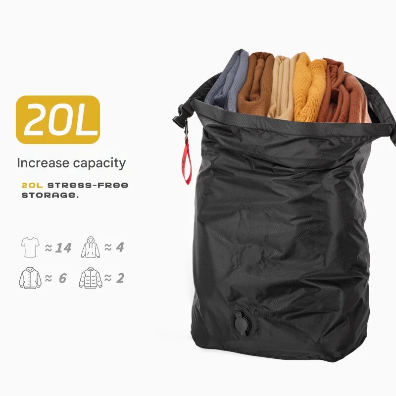 Вакуумная компрессионная сумка SCANDIHOME Black