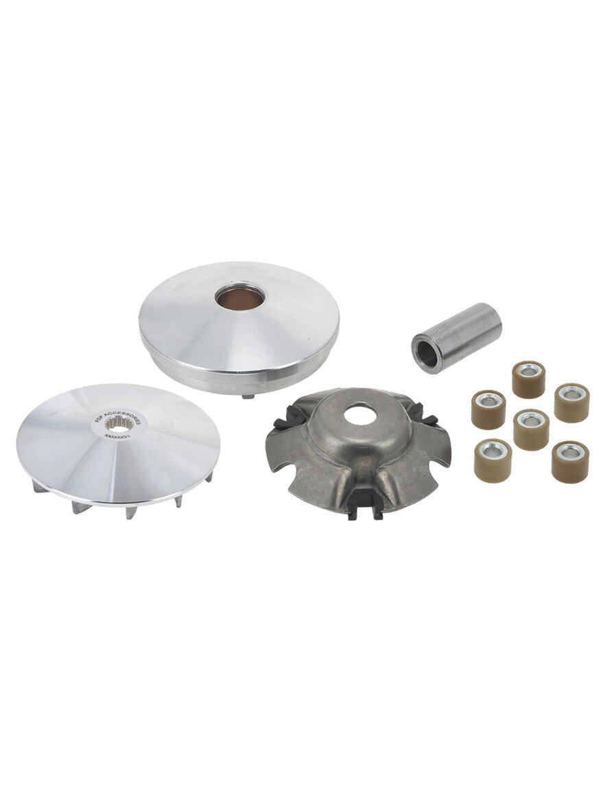 Комплект (вариатор передний + наружный шкив) для скутера IRBIS NIRVANA