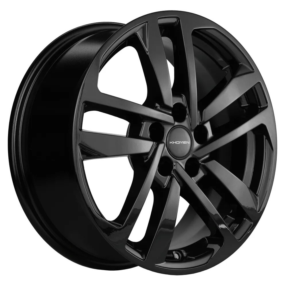 Колесный диск Khomen KHW 1612 6.5x16 5*100 ET39 DIA57.1 Black