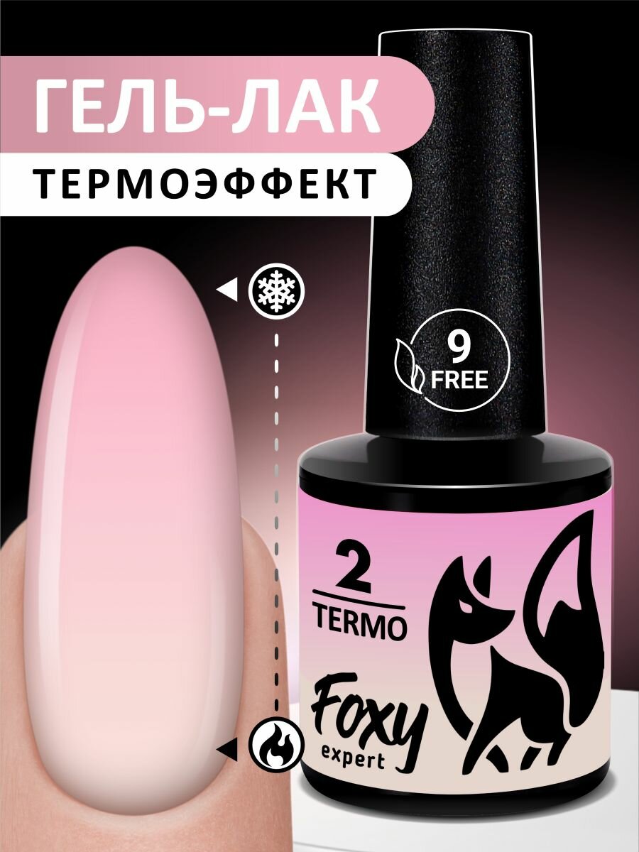 Гель лак для ногтей TERMO #02