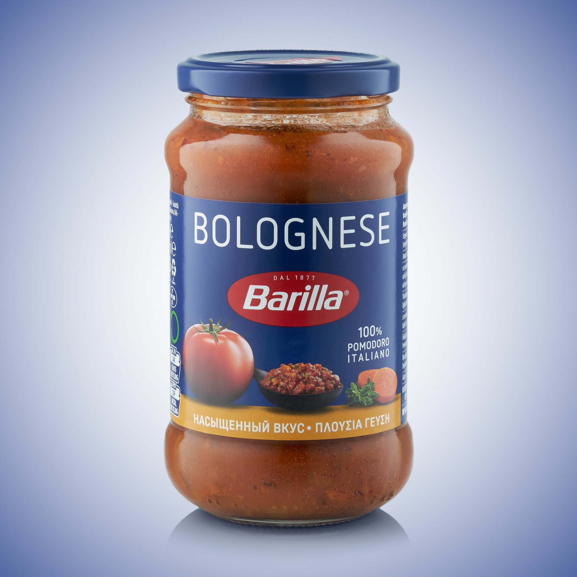 Соус BARILLA BOLOGNESE (болоньезе) томатный с говядиной и свининой "BARILLA", 400 г.