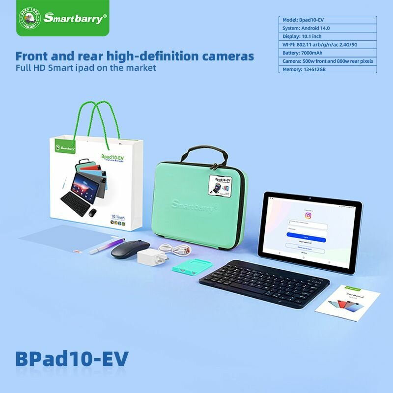 Планшетный компьютер Npad10 hui 12G+512GB