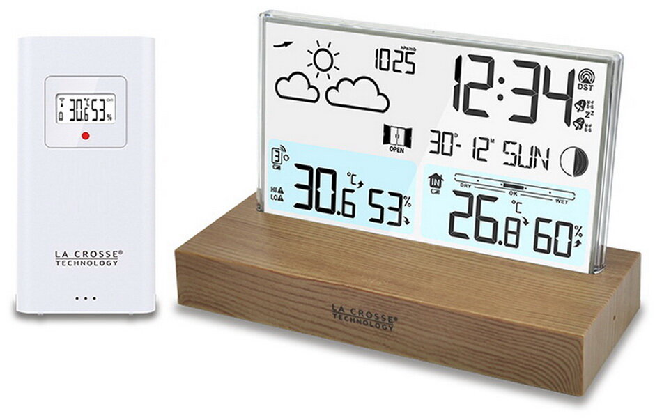 Метеостанция La Crosse WS6207 с подставкой под дерево