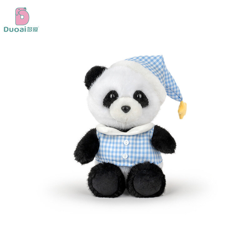 Настоящая плюшевая игрушка DuoAi Sweet Dream Bear, милый мультяшный лис, детский помощник для сна, мягкая игрушка, подарок на день рождения