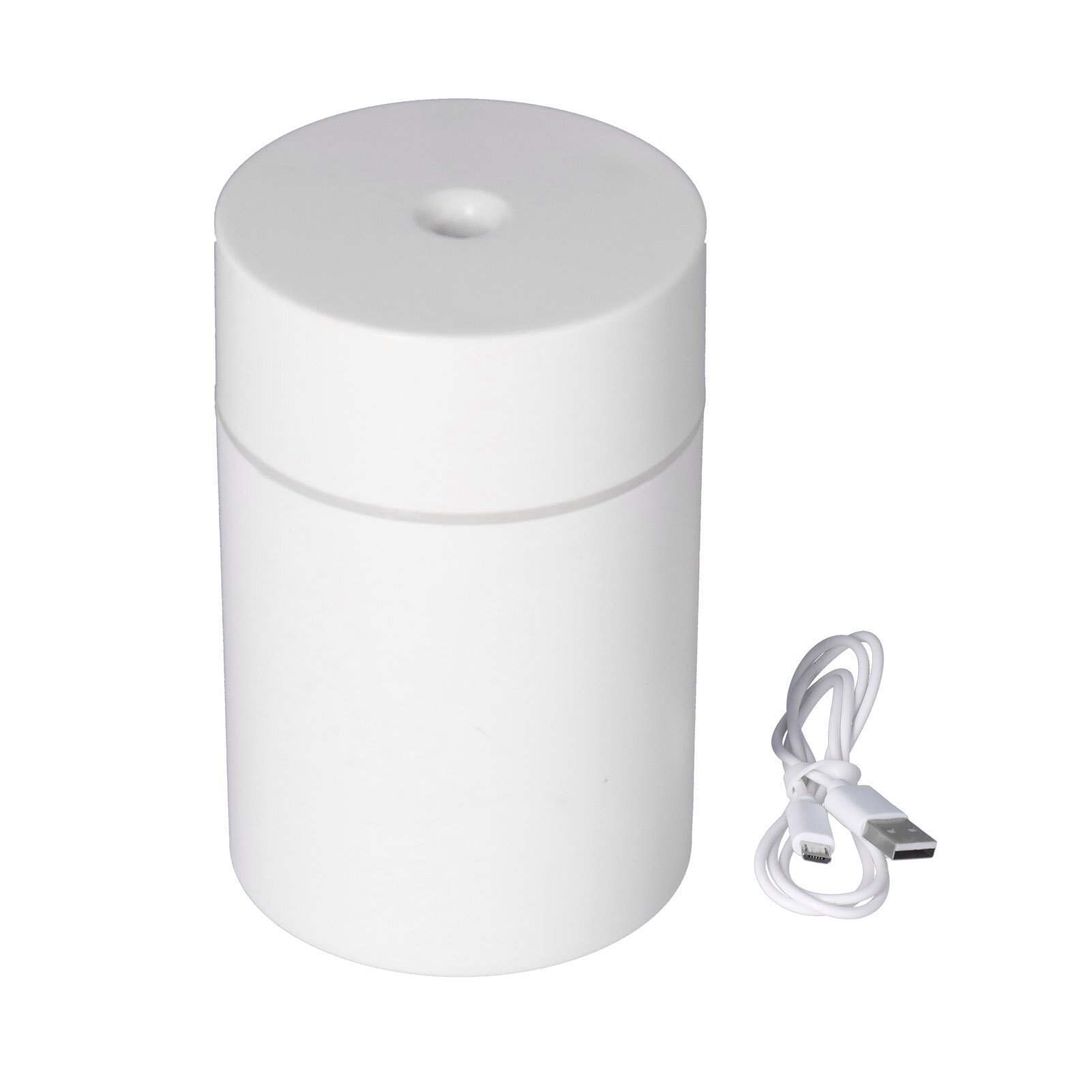 Mini Car Humidifier Mute Portable Spray Moisturizing USB for Bedroom Office CarWhite