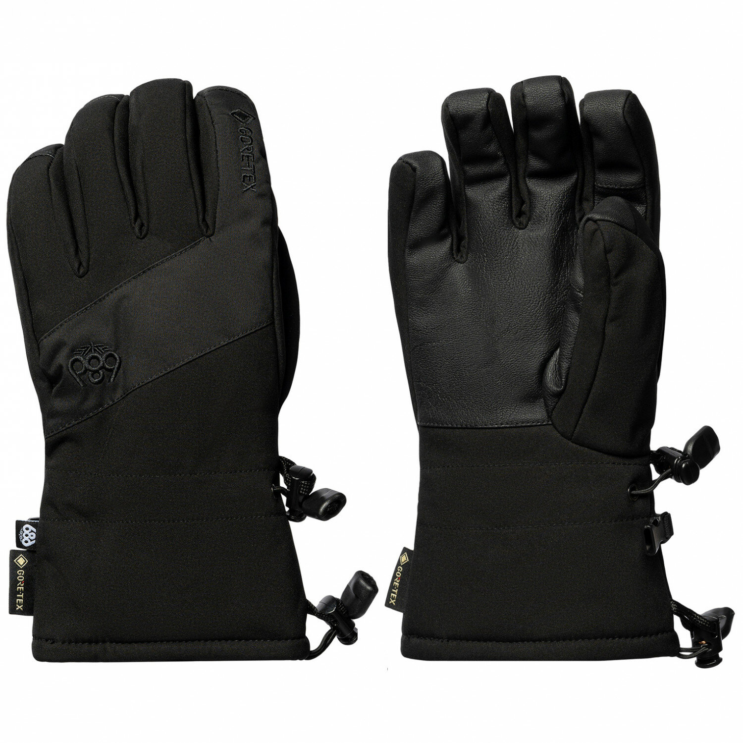 Перчатки 686 ПЕРЧАТКИ 686 MNS GORE-TEX LINEAR GLOVE для мужчин, размер S, black — фото 1