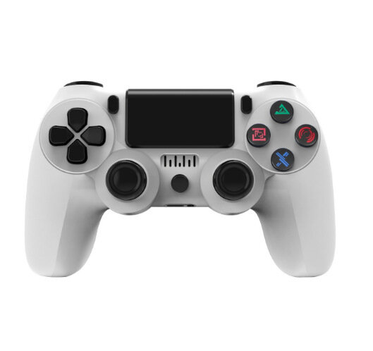 Игровой контроллер P4, Bluetooth, подсветка, гироскоп, белый