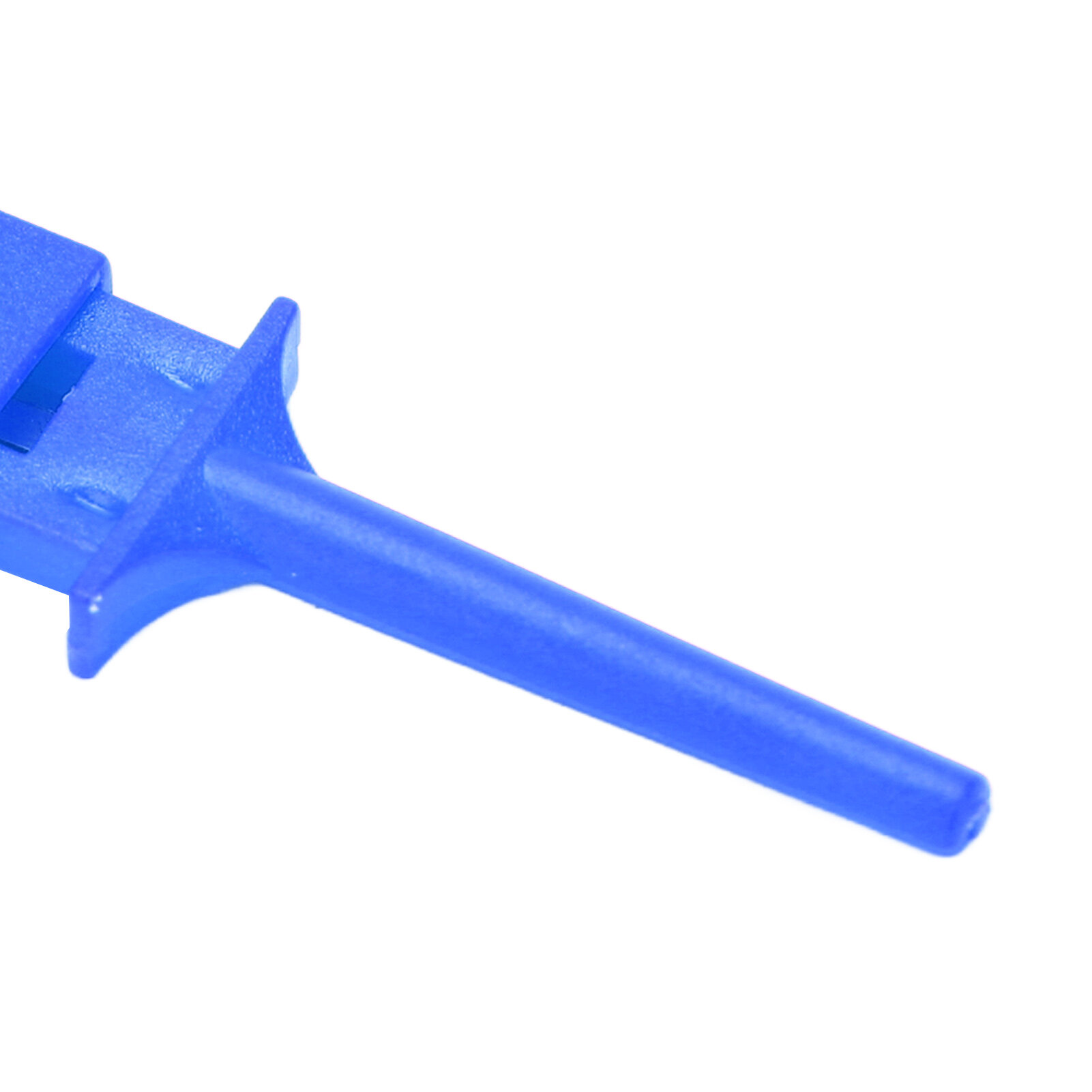 20 шт. плоский тестовый крючок, точная цепь, эластичность, чистая медь, тип крючка, тестовый зажим, запасные части, синий