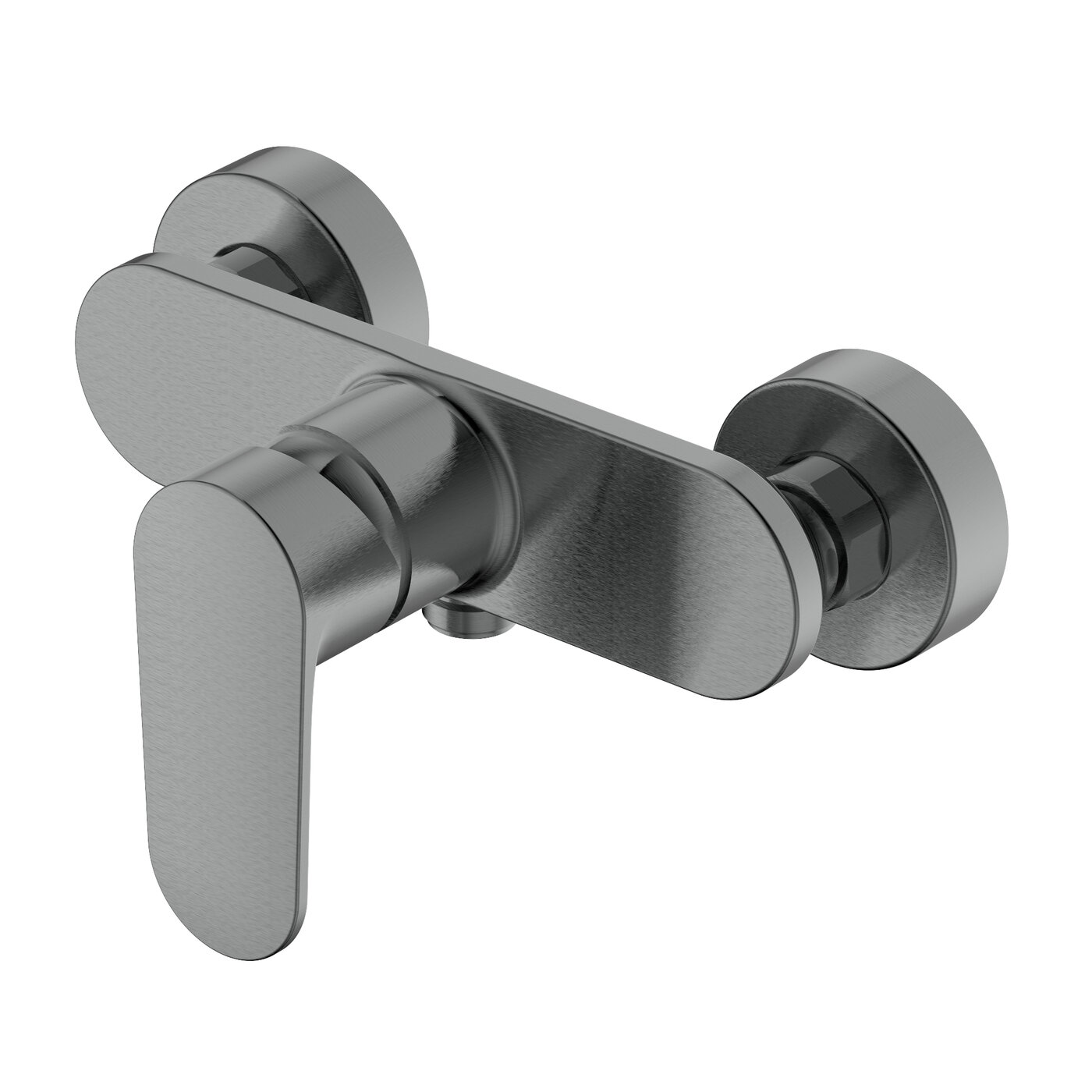 Смеситель для душа Акватек Ника AQ1860BGM оружейная сталь