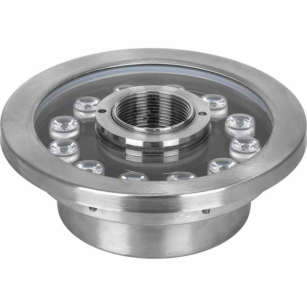 Прожектор светодиодный / Фонарь подводный / Уличный светильник 12W RGB IP68 / AC24V Feron LL-891 32171