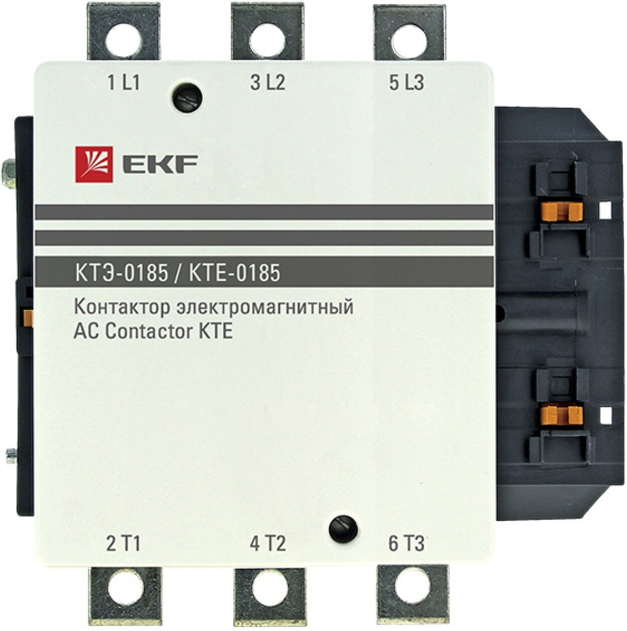 Контактор EKF КТЭ ctr-b-185, 185A, 230V AC, 3 полюса, 1 нормально открытый контакт