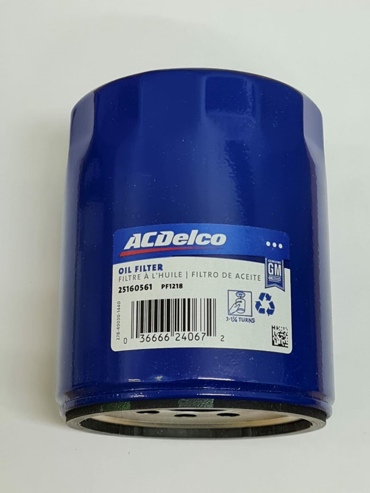 Фильтр масляный ACDelco PF1218 / 25160561 Оригинал