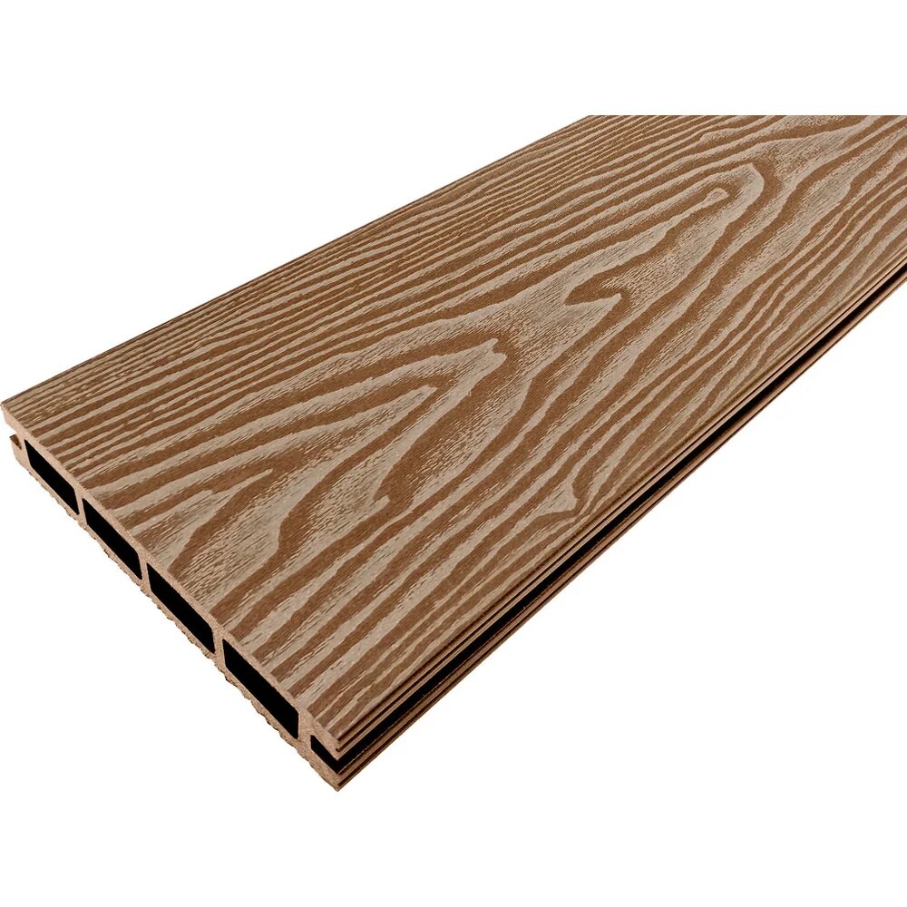 Комплект террасной доски NauticPrime (Light) Esthetic Wood, 145*22*2000мм, коричневый, 4 шт, CNPL2000B