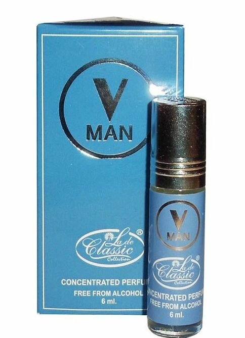 Al Rehab Парфюмерное масло V MAN, 6 млс