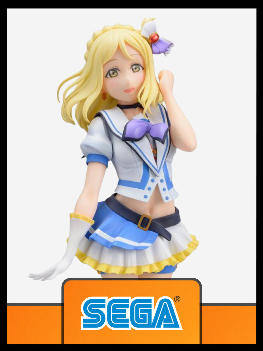 Оригинальная фигурка Ohara Mari от Sega из аниме Love Live! Sunshine! / Охара Мари «Лав Лив! Солнечный свет!» 23 см
