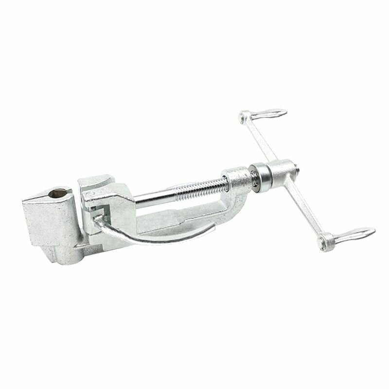 Инструмент для натяжения и обрезки монтажной стальной ленты при креплении элементов провода СИП.