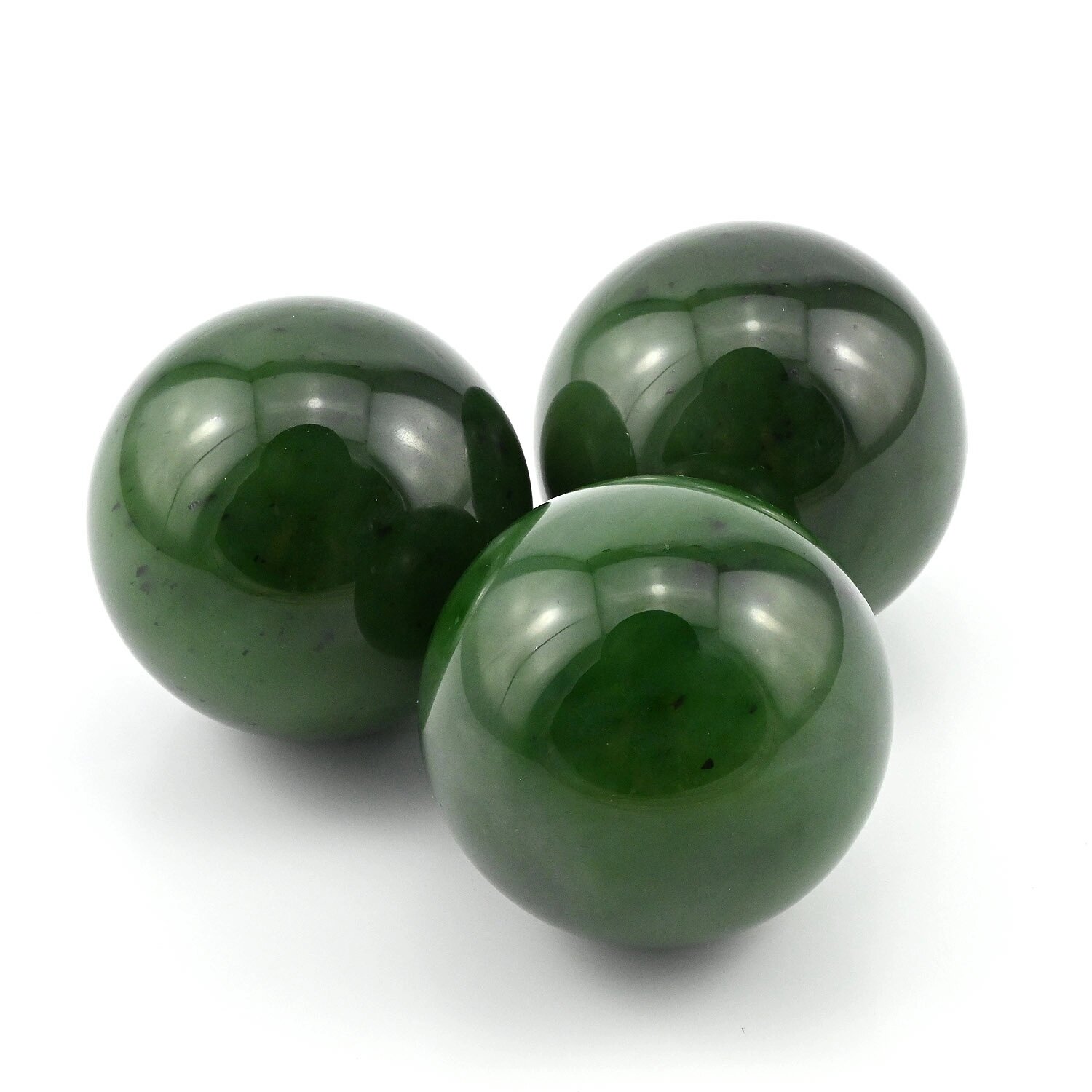 Шар из нефрита "7 жила" 52мм .
