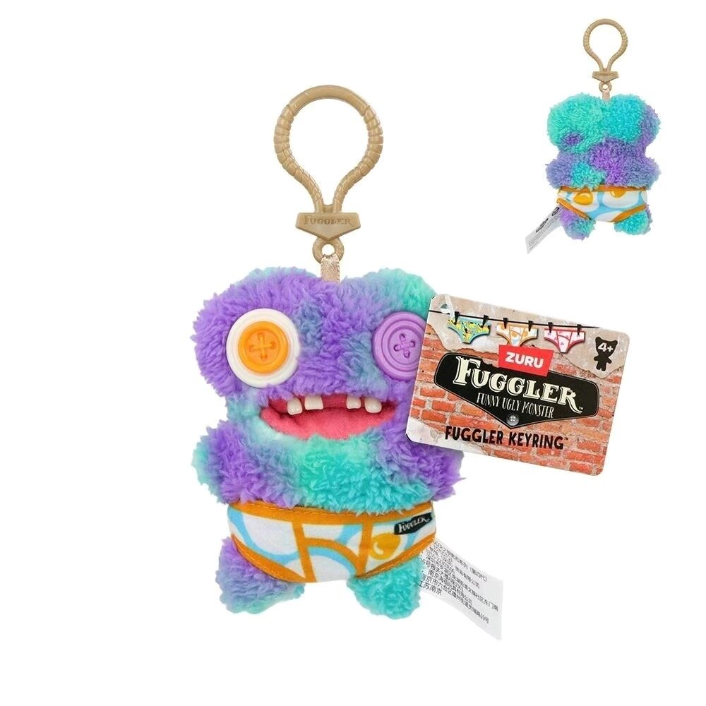 Мягкая игрушка Fuggler, пластик, серия брелков, для детей от 6 лет, упаковка 1шт. Чирок
