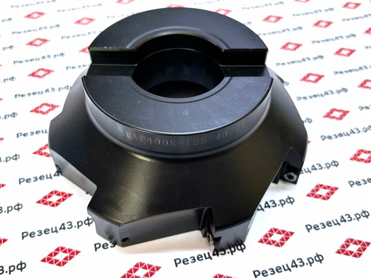 Торцевая насадная фреза 90 градусов HZSK, под сменные пластины TAP400R-125-40-7T