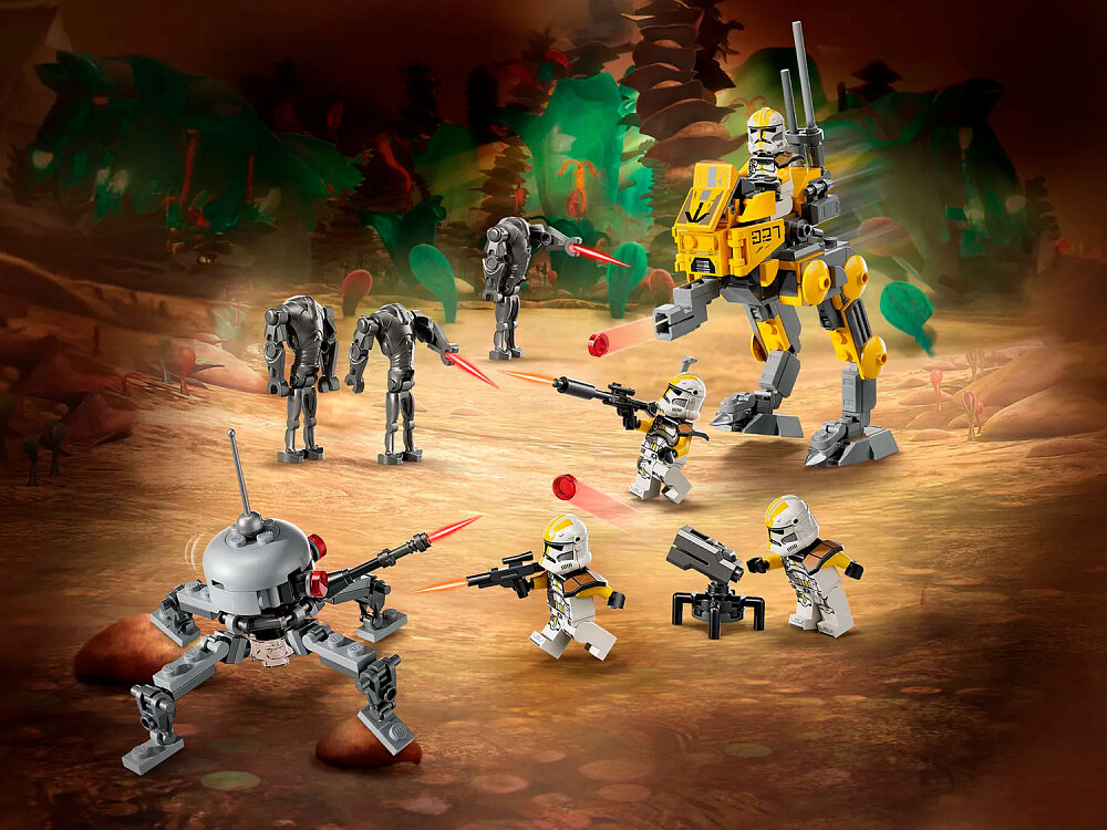 Конструктор LEGO Star Wars 75431 Конструктор Боевой набор клонов 327-го звездного корпуса