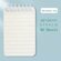 Pocket Notebook Horizontal line