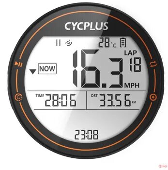 Беспроводной GPS Велокомпьютер Cycplus M2, 19 функций