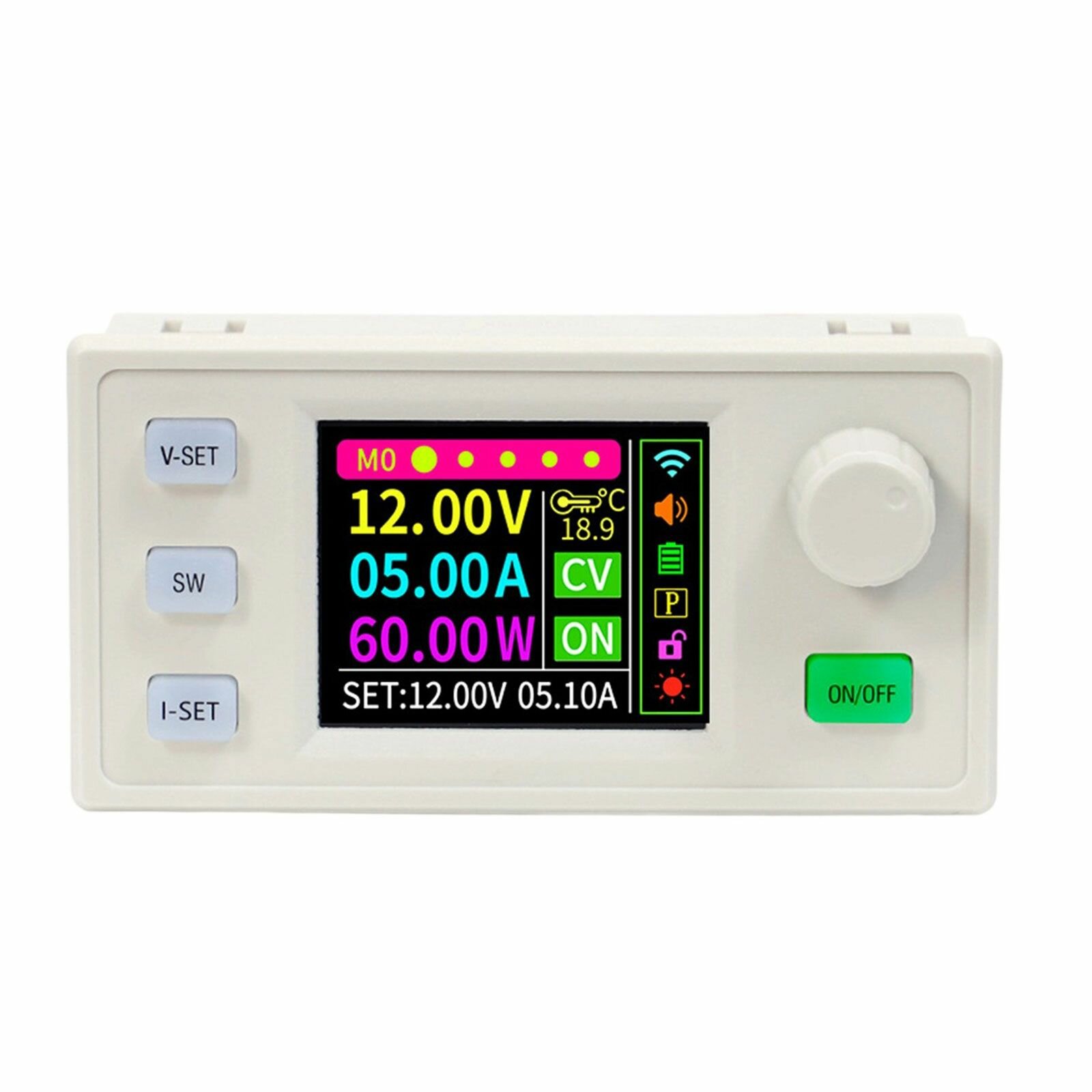 Модуль питания с 18-дюймовым полноцветным экраном для повышения эффективности передачи данных