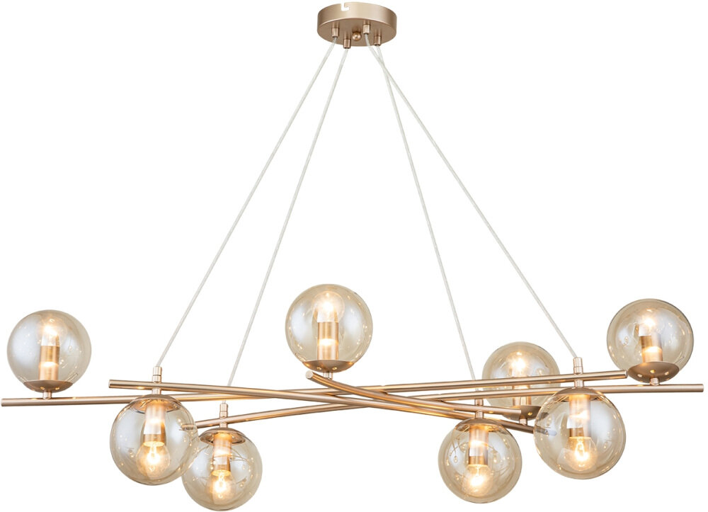 Люстра, потолочный светильник, Escada 1119/8S Gold Подвесные люстры, стиль: Модерн, E14