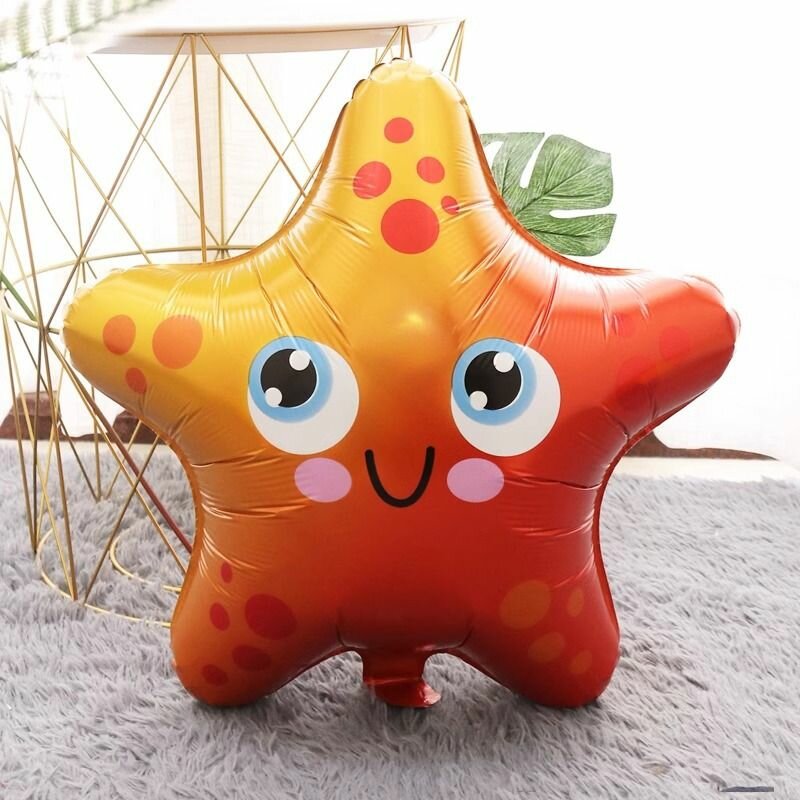 Воздушный шар с морскими обитателями ,1 шт