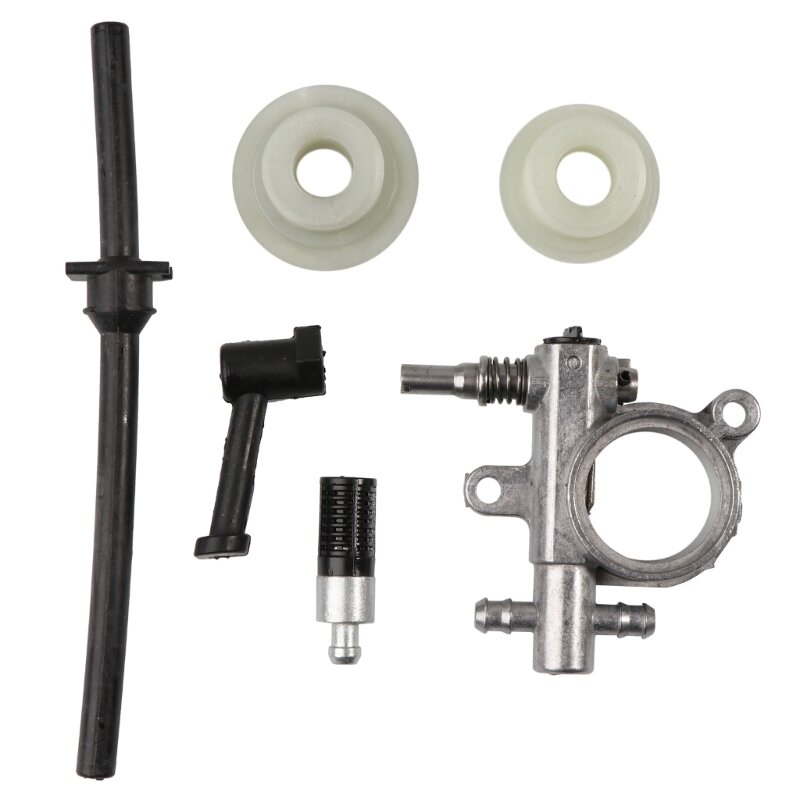 Масляный Насос Фильтрующая Труба Практичный Шланг Червячный Комплект для Китайской Бензопилы 25CC 2500 Запасные Части Аксессуары