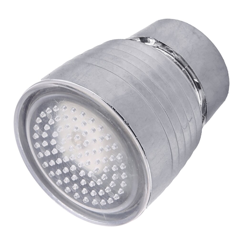 Датчик температуры Водосберегающий Аэратор LED 3 Цвета Смеситель Для Ванной Комнаты Барботер для Ванной Кухни Пластиковый Кран Для Душа