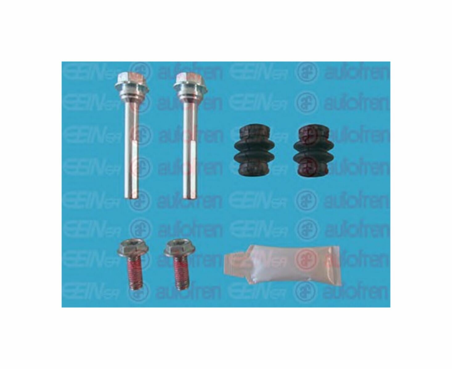 Ремонтный Комплект Направляющей Суппорта Задний Toyota, Audi, Vw, Skoda, Bmw, Opel, Chevrolet(Autofren D7214C)