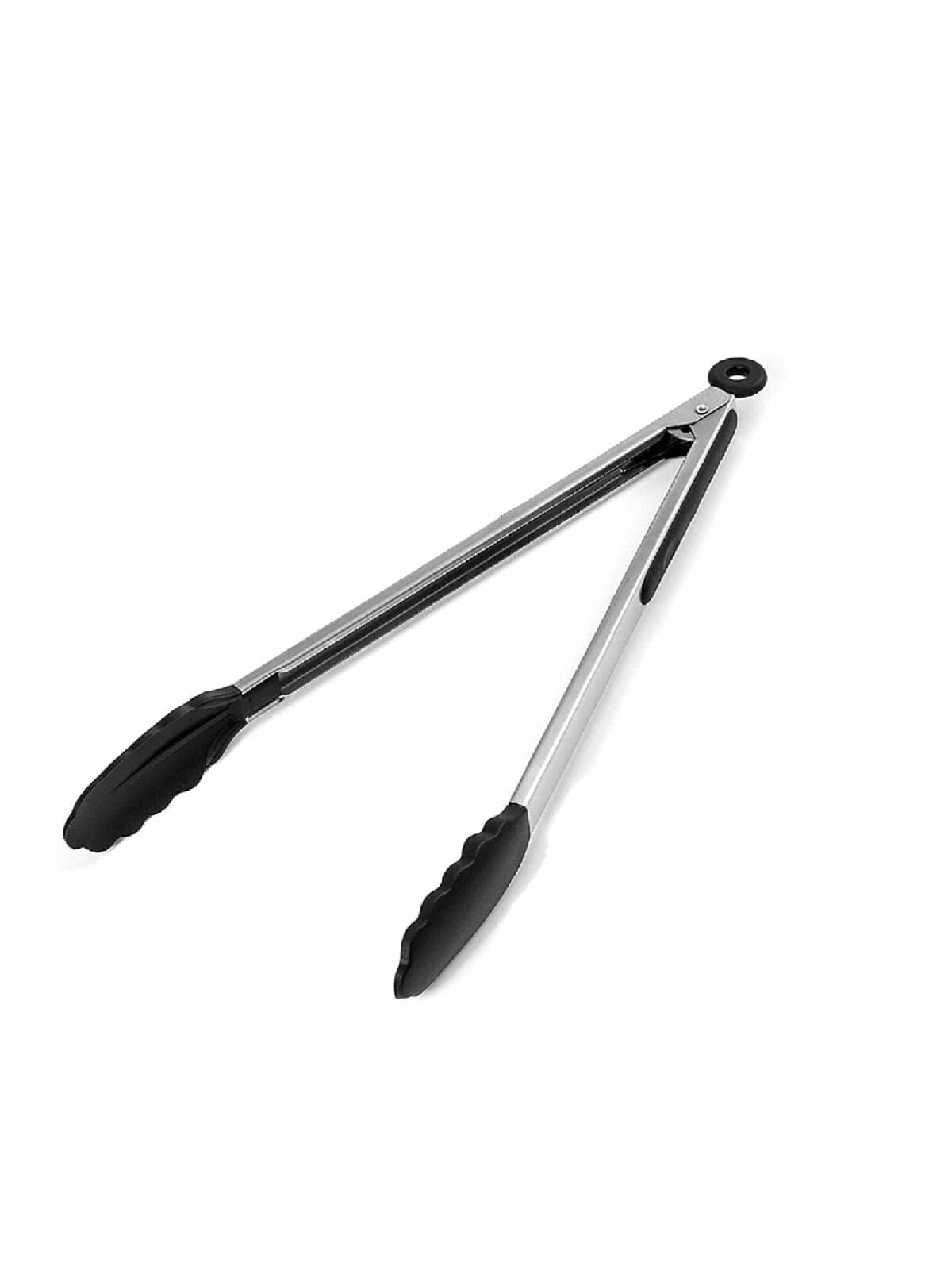 Нержавеющая сталь двойной уровень 4-игольный гриль пароварка аксессуары для фритюрницы - силиконовые щипцы