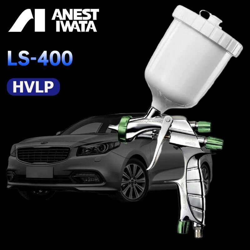 Краскопульт пневматический ANEST IWATA LS-400-ETS14 1.4 мм HVLP для цветных эмалей и водных красок Высокое качество распыления
