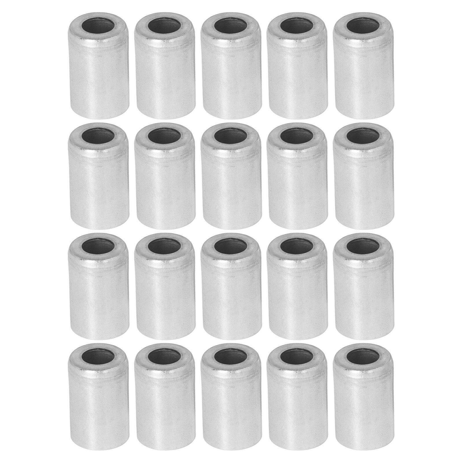 20 шт. алюминиевых чехлов для шлангов кондиционера 1/2 дюйма, прочные, защита соединений кондиционера автомобиля, прочные, термостойкие