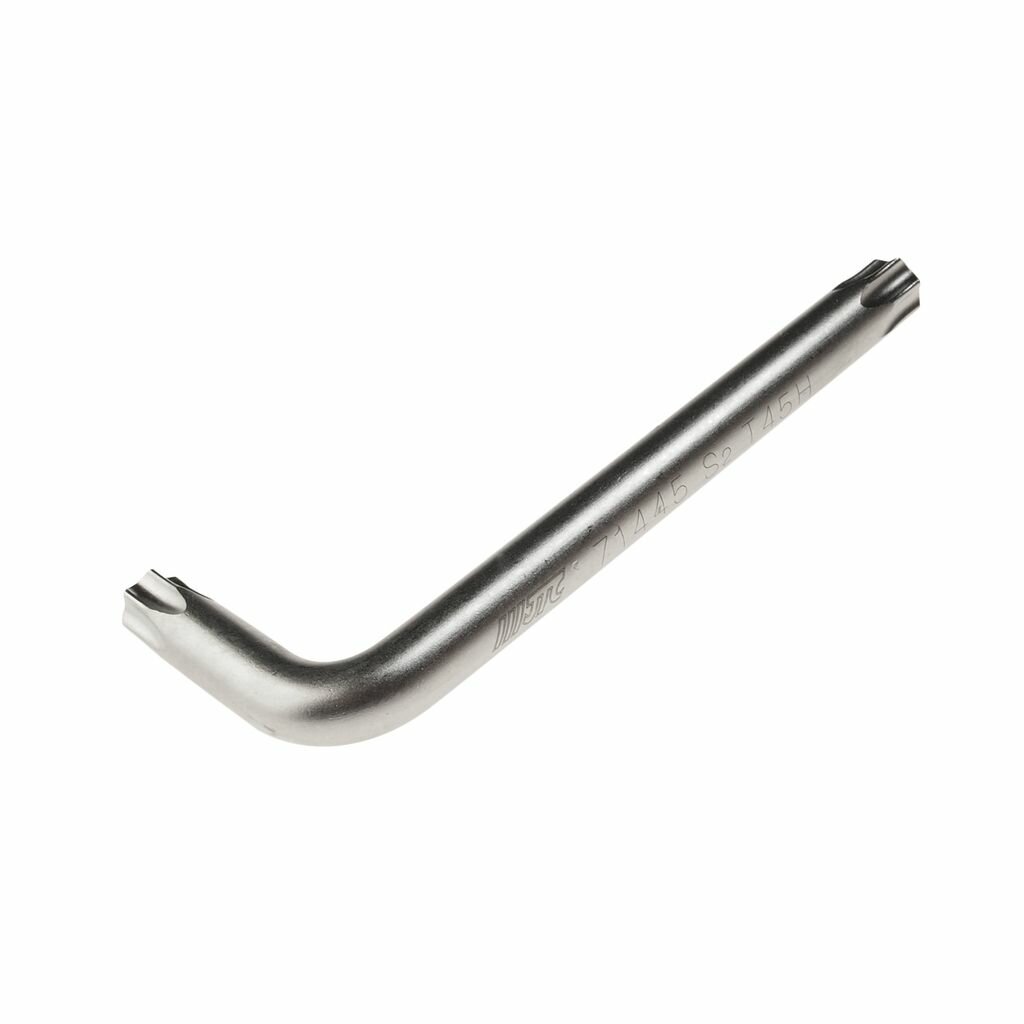 Ключ торкс TORX Г-образный с отверстием T45H, арт JTC71445 JTC