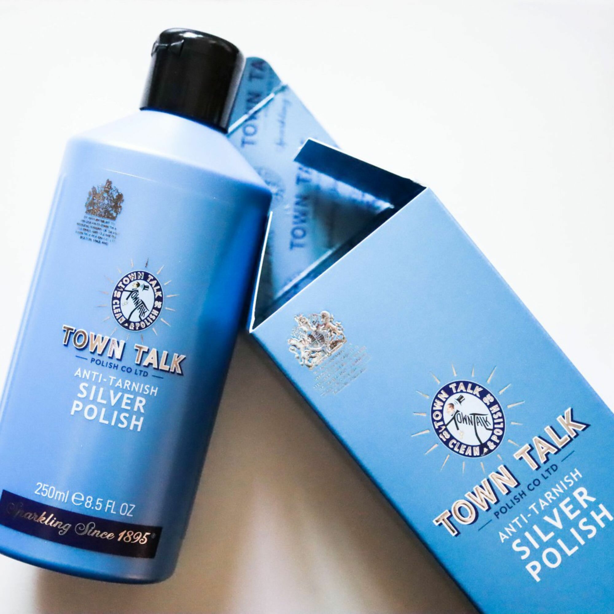 Жидкость для полировки серебра для TOWN TALK, средство для чистки окисленного столового серебра