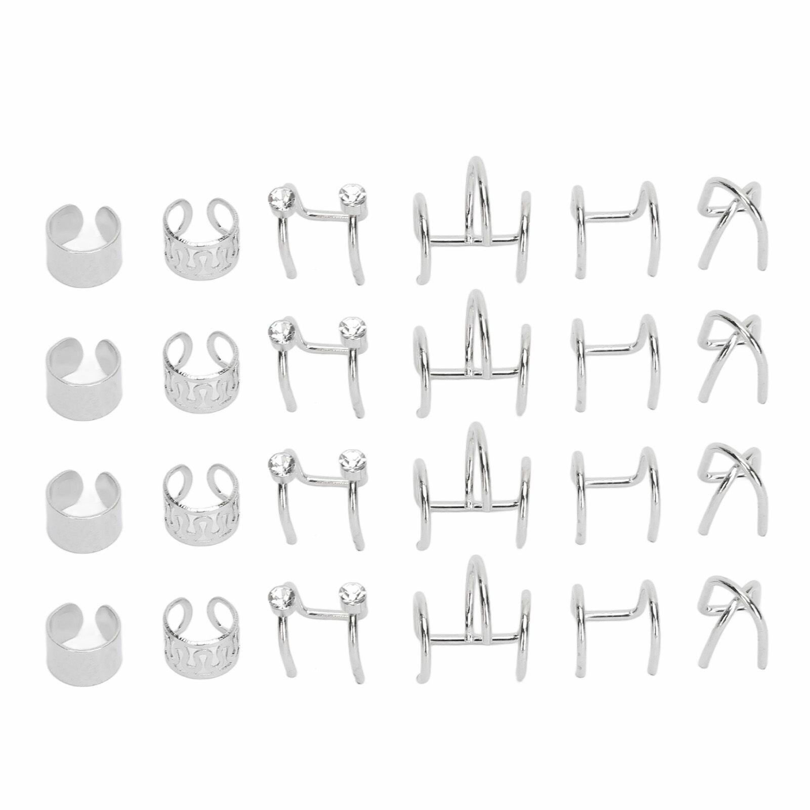 Мужские бусины для бороды, старинные скандинавские серебряные бусины в виде рун викингов, набор зажимов для трубок, украшение своими руками, 24 шт, набор зажимов для бороды викингов